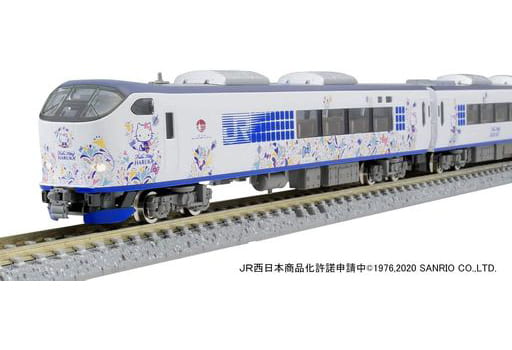 1/150 JR 281 Series Limited Express Hello Kitty Haruka / Kanzashi 6-Car ...