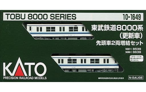 1/150 Tobu Railway 8000 Series Renewal Car 2 Car Additional Set [10-1649] | Toy Hobby | Suruga ...