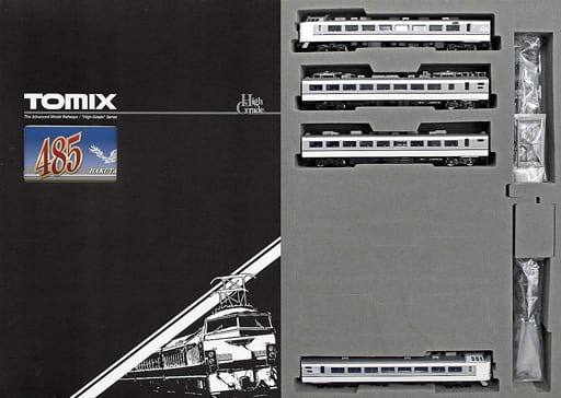 Railway model 1/150 Series 485 Limited Express Hakutaka Basic Set 4 cars [98407] | Toy Hobby ...