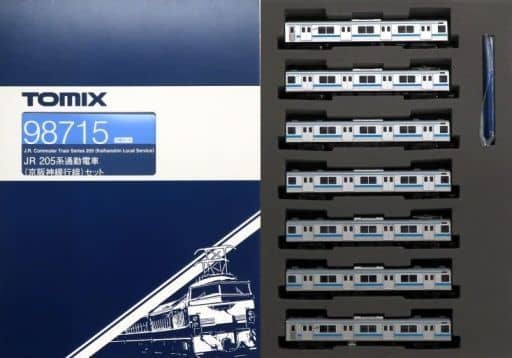 Railway model 1/150 JR 205 Commuter Train Keihanshin Local Line 7 Car ...