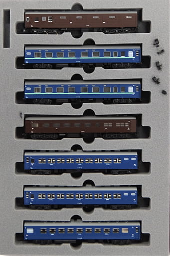 Railway model [Translation] 1/150 10 express train sleeping car 「 Aki 」 (1967) 7 car set [10 ...