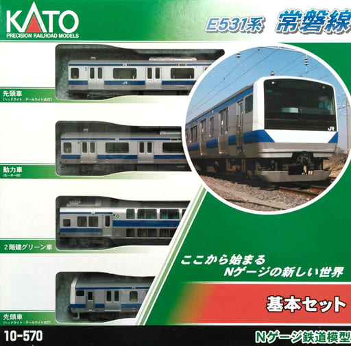 1/150 E531 Series Joban Line (Basic, 4-car Set) [10-570] | Toy Hobby ...