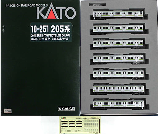 1/150 205 Series Yamanote Line 7 Car Basic Set [10-251] | Toy Hobby | Suruga-ya.com