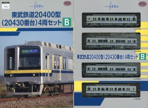 1/150 Tobu Railway 20400 type (20430 s) 4-car set B' Railway Collection ...