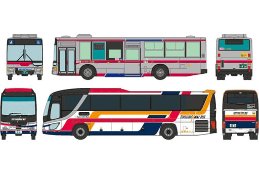 1/150 Tokyu Bus (30 th anniversary) 2 sets "The Bus Collection" [317371 ...