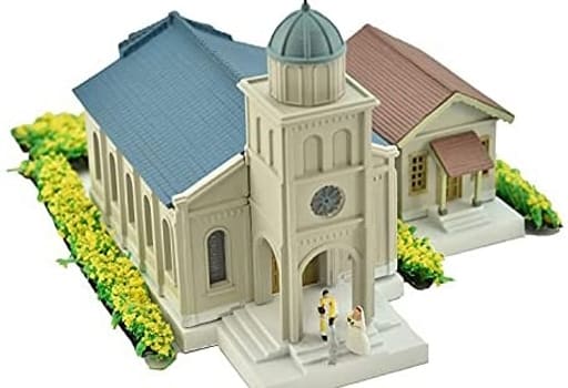 Railway model 1/150 Church B4 ~ Seaside Church ~ "Building Collection ...
