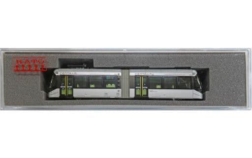Railway model 1/150 Toyama City Tram Loop Line Sentram 9000 Type 9002 ...