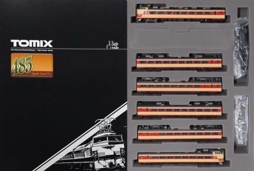 Railway model 1/150 JR Limited Express Series 485, Niigata Rolling Stock Center, T18 Train, 6 ...
