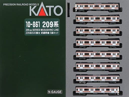 1/150 209 Series 500 Series Musashino Line 8 Ryo Set [10-861] | Toy ...