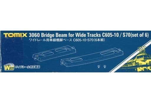 1/150 Single-line bridge pier bases for wide rails C04-10 / S70 (6 ...