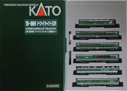 Railway model [Accessories Missing] 1/150 24 Series Limited Express Twilight Express 6 Cars ...