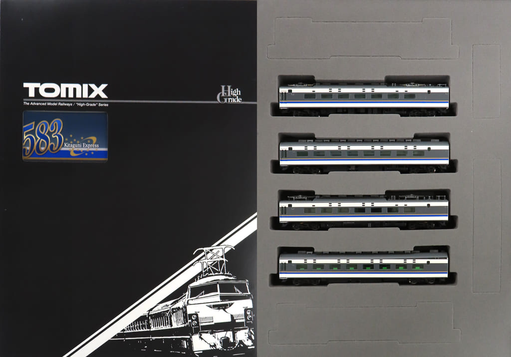 1/150 JNR / JR Suburban Train Series 583 (Kitaguni) : Additional four cars set [98810] | Toy ...