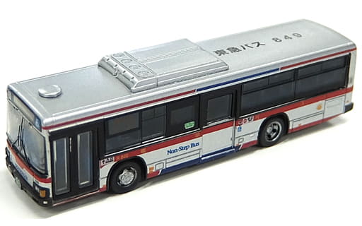 1/150 Tokyu Bus 849 Hino Blue Ribbon II (Silver x Red x Blue) "Bus ...