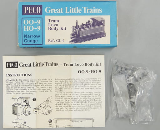 OO-9/HO-9 Tram Loco Body Kit - Tram Loco Body Kit - "Great Little ...