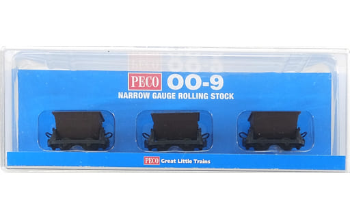 Railway model OO9 Gauge Hudson Rugga V-Skips Brown (3-Ryo Set) [GR-330 ...