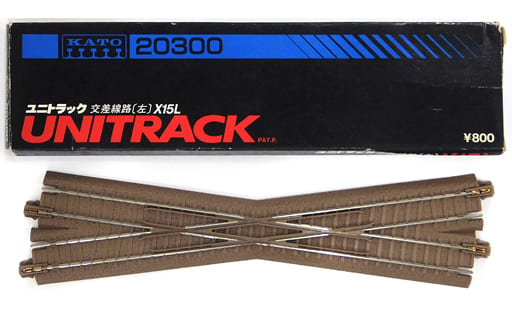 Railway model 1/150 UNITRACK CROSSING LINE LEFT X15L [20300] | Toy ...