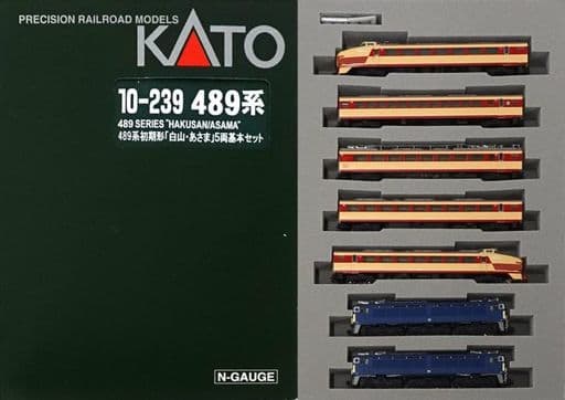 [Wrong contents] 1/150 489 series initial model Hakusan / Asama 7-car set [10-239] | Toy Hobby ...