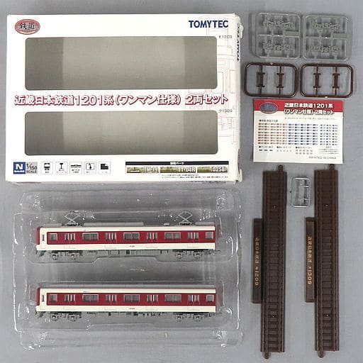 [Damaged goods] 1/150 Kintetsu Railway 1201 series one man-type (2-car set)' Railway Collection ...