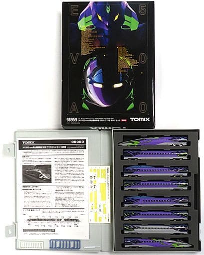 Railway model 1/160 JR 500 7000 Series Sanyo Shinkansen 500 TYPE EVA (8 ...