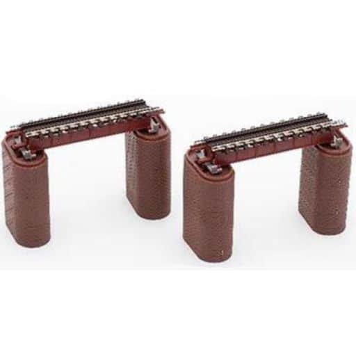 Railway model 1/150 Agero Girder Bridges S70 (F) Red 2-Piece Set (with ...