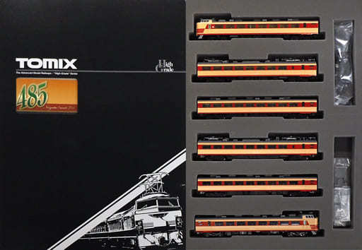 Railway model [Damaged / Missing accessories] 1/150 JR 485 series limited express train Niigata ...