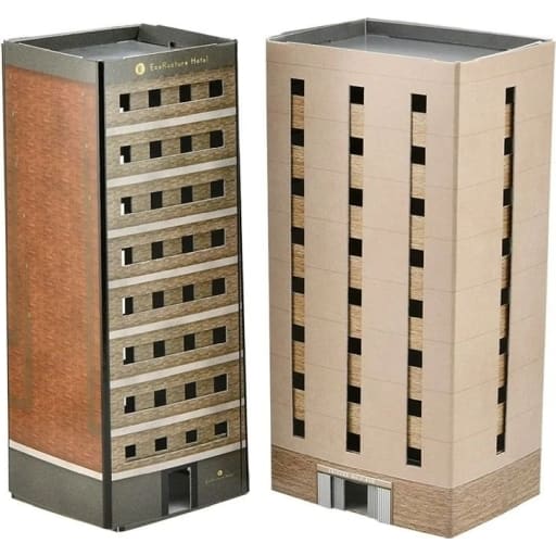 Railway model 1/150 C03 Business hotels and condominiums "Geocore ...