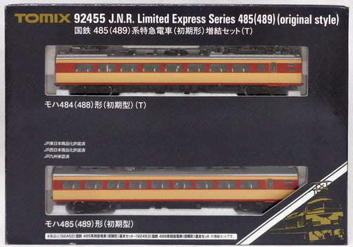 Railway model [Box and accessories missing] 1/150 485 (489) series limited express train initial ...
