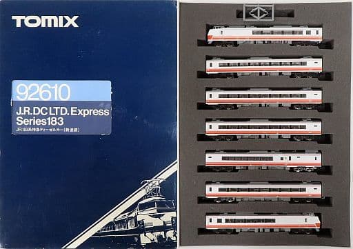 [Damaged box / wrong contents] 1/150 JR 183 series Limited Express diesel car New Paint (7-car ...