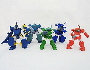 Trading figure Set of 5 Types 「 HG Series ARMORED TROOPER VOTOMS ...