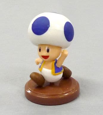 Trading figure 14. Kinopio (Blue) 「 Chocolate Egg New SUPER MARIO BROS ...