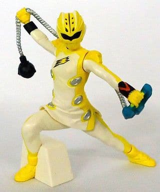 Trading figure 4) Super Geki Yellow (with Geki hammer) "Full-Color Hero ...