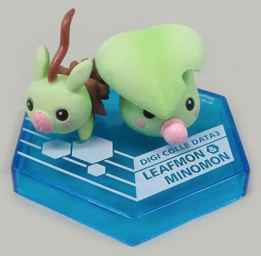 Trading figure Minomon & Leafmon 「 DIGIMON ADVENTURE Digikore! DATA3 ...