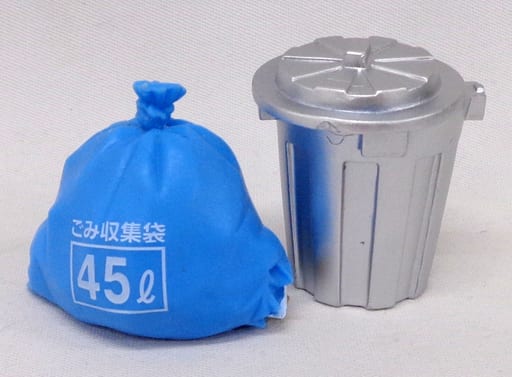 Garbage bags and trash cans (silver) 「 Garbage from Capsule Collection ...