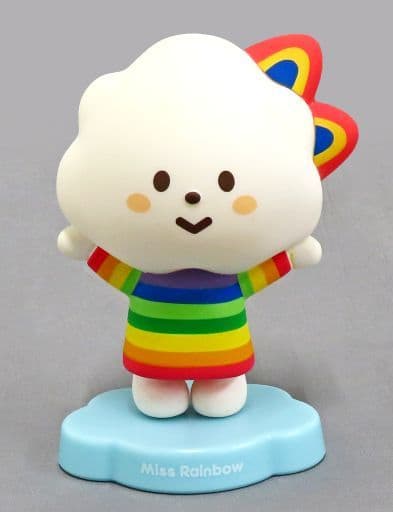 Trading figure Miss Rainbow "POPMART MR. WHITE CLOUD mini series one ...