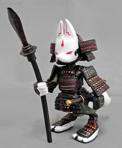 Red Armor Kitsune Musha - Right Spear -' Dendi Daiku Sanjoshi Kitsune ...