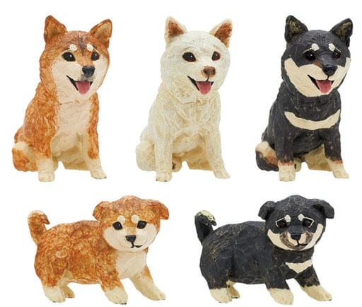 Trading figure Set of 5 Kinds : "Mio Hashimoto Dog Sculpture" | Toy ...
