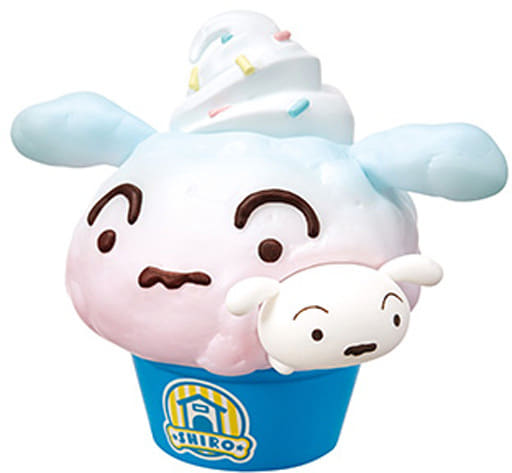 3) Shiro ga Hyokkori! Cotton Candy soft "CRAYON Shinchan Ora to Manpuku ...