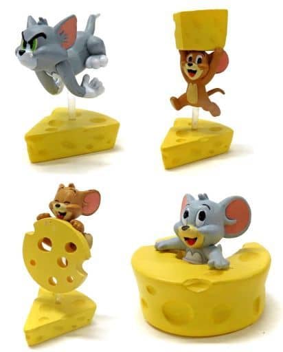 Trading figure All 4 Kinds Set "TOM and JERRY Love Cheese Collection ...