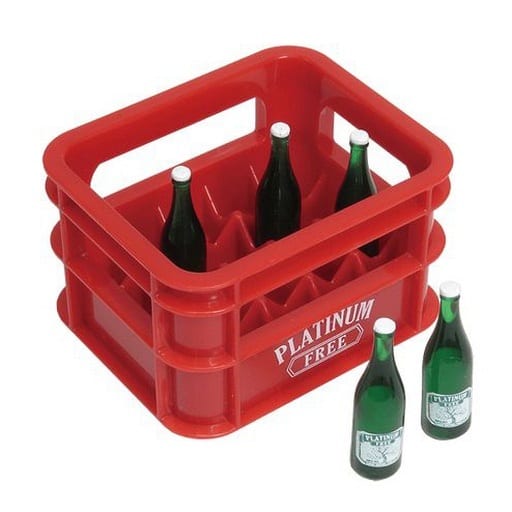 Trading Figure Beer Case Red With 5 Beer Bottles Beer Case And Cart trading-figure-beer-case-red-with-5-beer-bottles-beer-case-and-cart