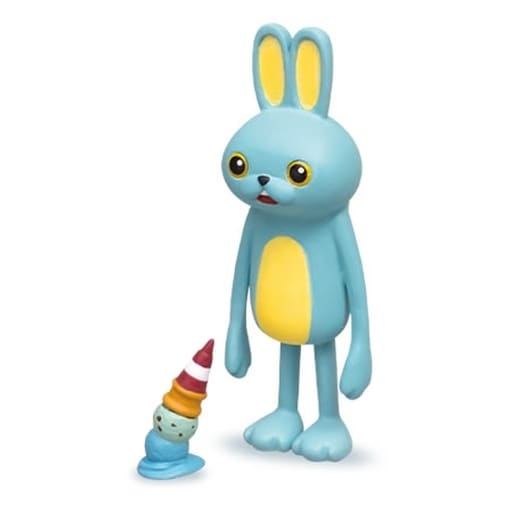 Trading figure Blue Rabbit and Double Ice "Rabbit Mascot Figure with ...