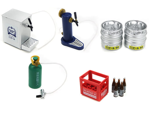 Beer Server Mascot 5 Set of 5 Types | Toy Hobby | Suruga-ya.com