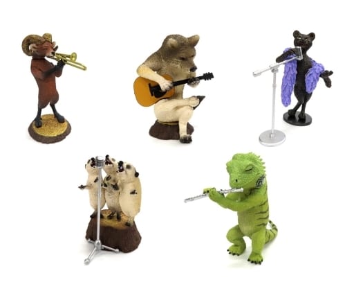 Trading figure 5-Variety Set "ANIMAL JAZZ 2" | Toy Hobby | Suruga-ya.com