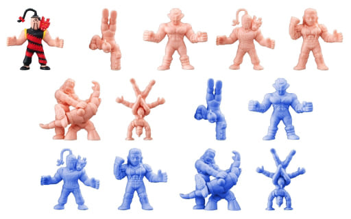 Trading figure Set of 13 Kinds "KINNIKUMAN Kinkeshi 20" | Toy Hobby ...