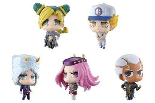Trading figure 5-Type Set "JOJO'S BIZARRE ADVENTURE Capsule Figure ...