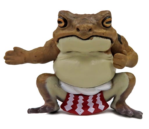 Trading figure Yokozuna toad, "A frog sumo wrestler is a good figure ...