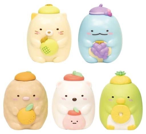 5-Type Set "Sumikko Gurashi Cap Character Sumikko Gurashi 7" | Toy ...