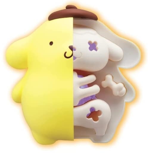 Trading figure Pom Pom Purin (Skeleton?) "KAITAI FANTASY Sanrio ...