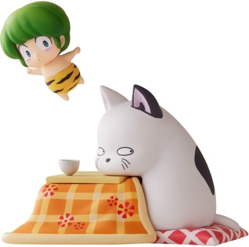 Mini Figure Ten and Kotatsu Cat "THE RETURN OF LUM URUSEI YATSURA ...