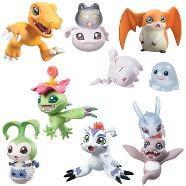 Trading figure 8-Type Set "DIGIMON ADVENTURE Digikore! DATA1" | Toy ...
