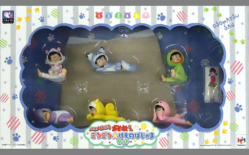 PAL MATE PUCHI Osomatsu SAN'S DANDARA ☆ KEMONO PAMACHI Set PREMIUM ...